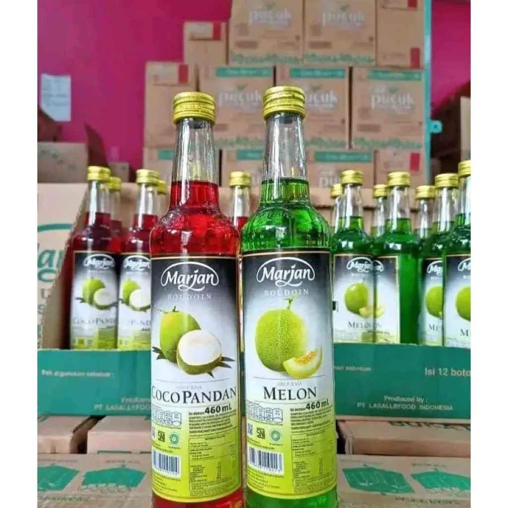 Jual SIRUP MARJAN BOUDION 1 DUS COCOPANDAN MELON 460ML PROMO LEBARAN ...
