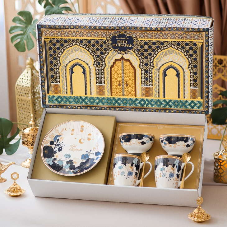 Jual GOLDEN Hampers Lebaran Mangkok Set PREMIUM Hampers Mangkok Piring ...