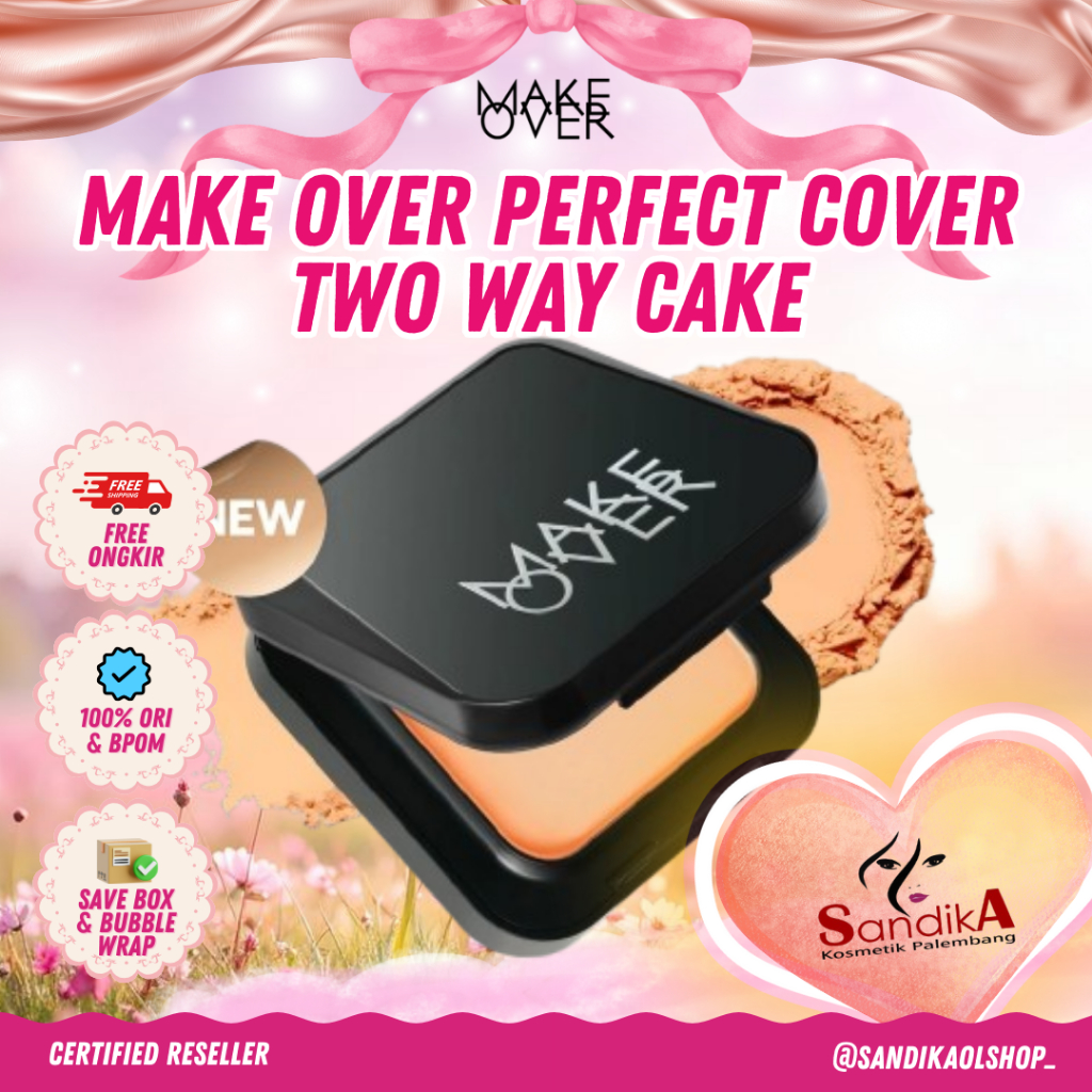 Jual Make Over Perfect Cover TWC | MakeOver Perfect Cover Two Way Cake ...