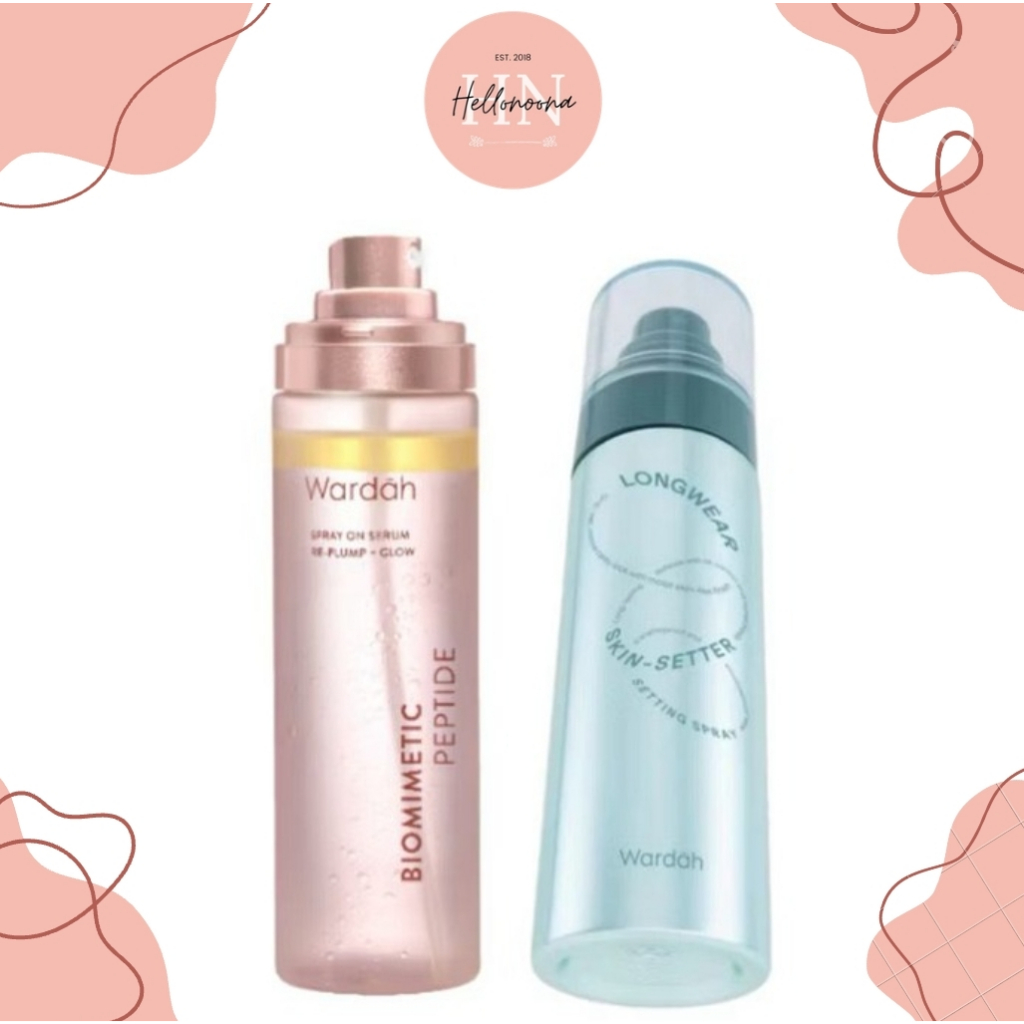 Jual WARDAH - Spray On Serum 105ml | Longwear Skin-Setter Setting Spray ...