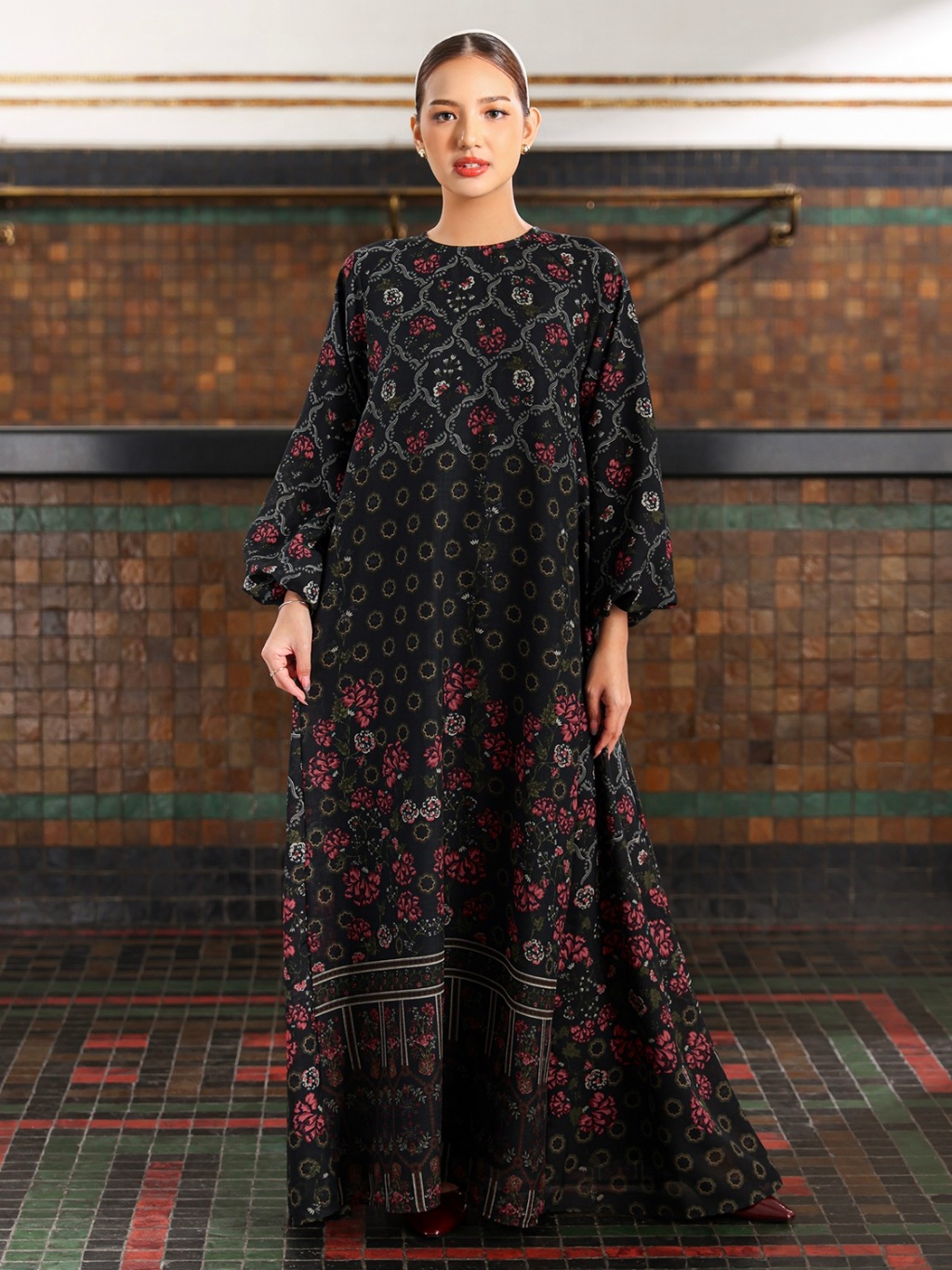 Jual Geulis.id RUNARLA DRESS / DRESS WANITA / SARIMBIT LEBARAN / BAJU ...