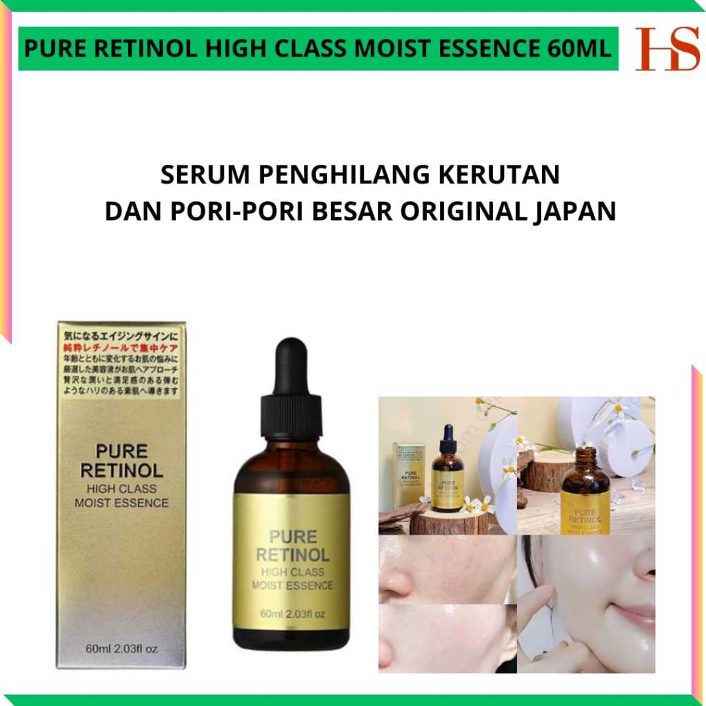 Jual Pure retinol high class moist essence 60ml anti aging serum ...