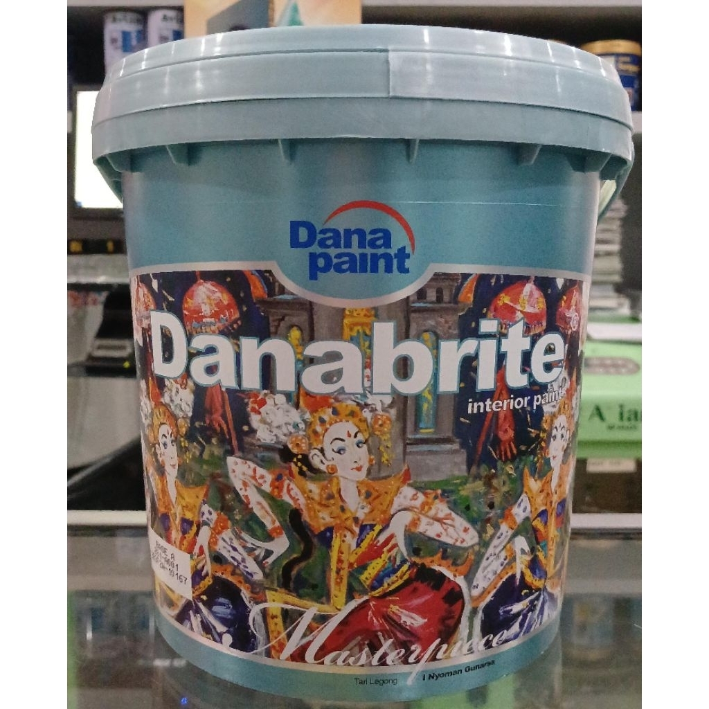 Jual Dana Paint Danabrite cat tembok dinding dalam interior 5 kg ...
