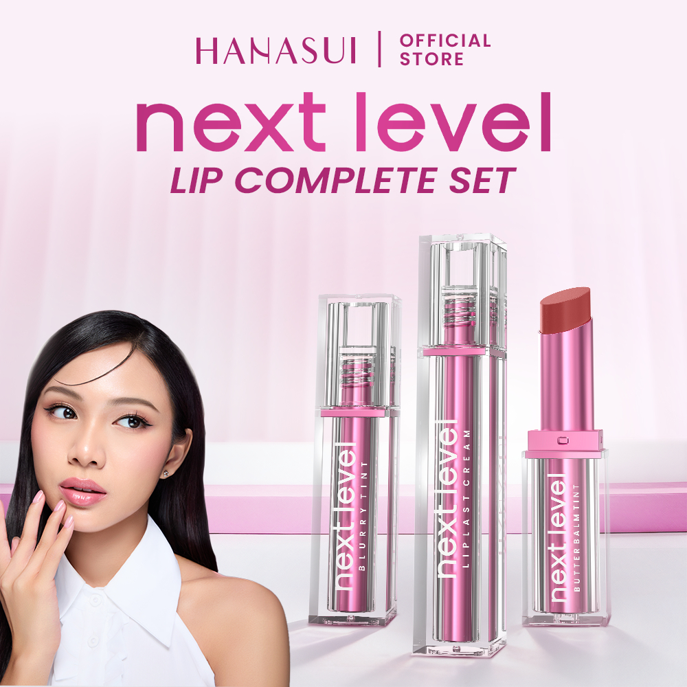 Jual Hanasui Next level Lip Complete Set | Shopee Indonesia
