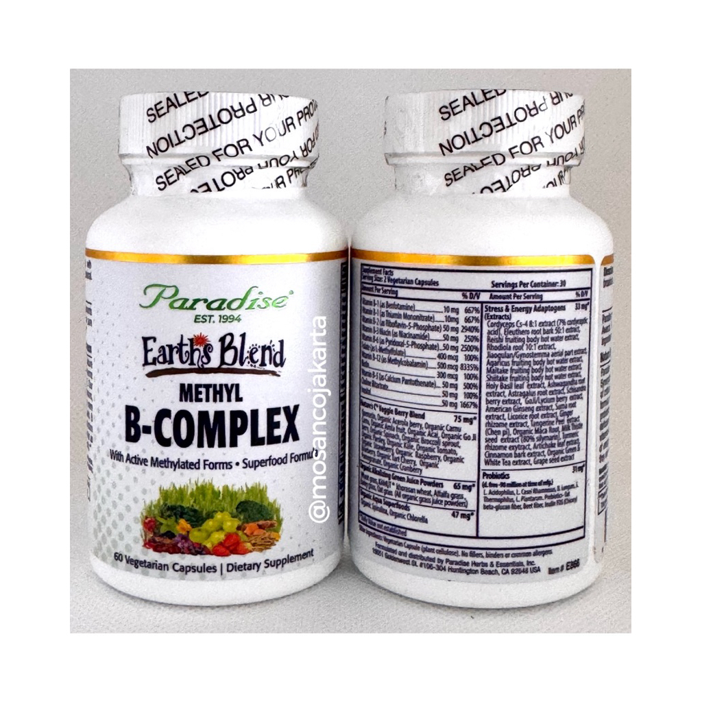Jual Paradise Earth’s Blend B Complex Paradise B Complex | Shopee Indonesia