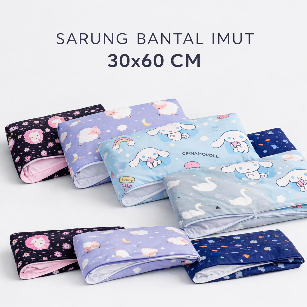 Jual Sarung Bantal Anak 30x60 Motif Lucu - Bantal cinta anak - bantal ...