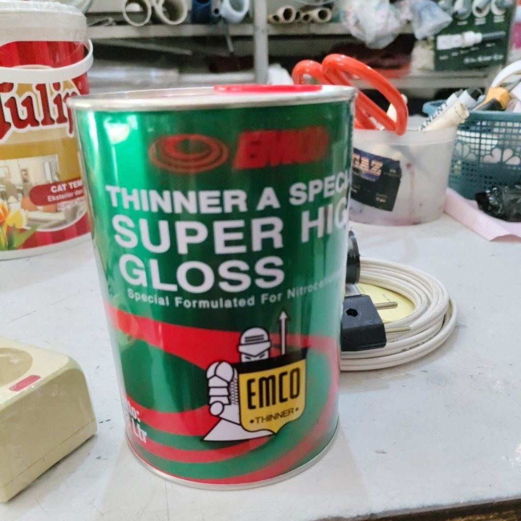 Jual Thinner a special Emco. thiner A Special 1 liter | Shopee Indonesia