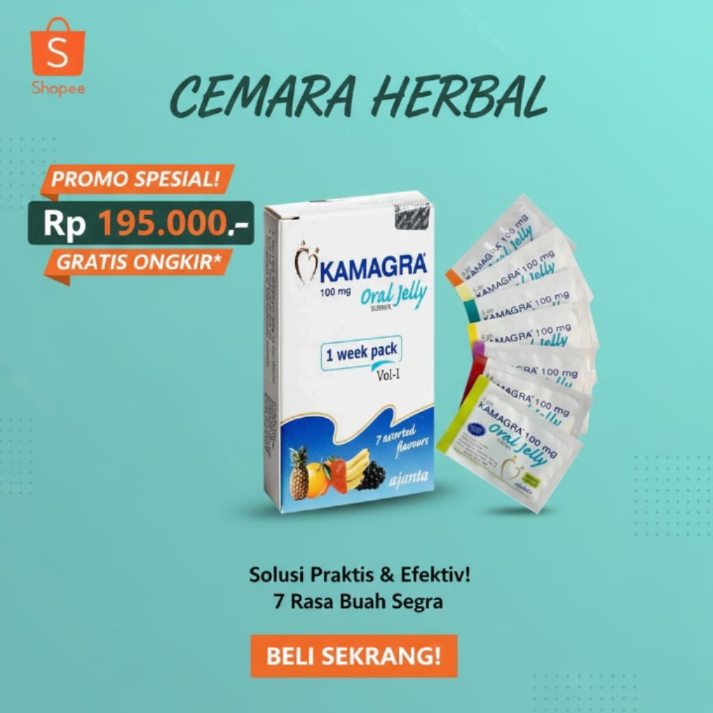 Jual magra oral jelly 100mg 7 sachet original | Shopee Indonesia