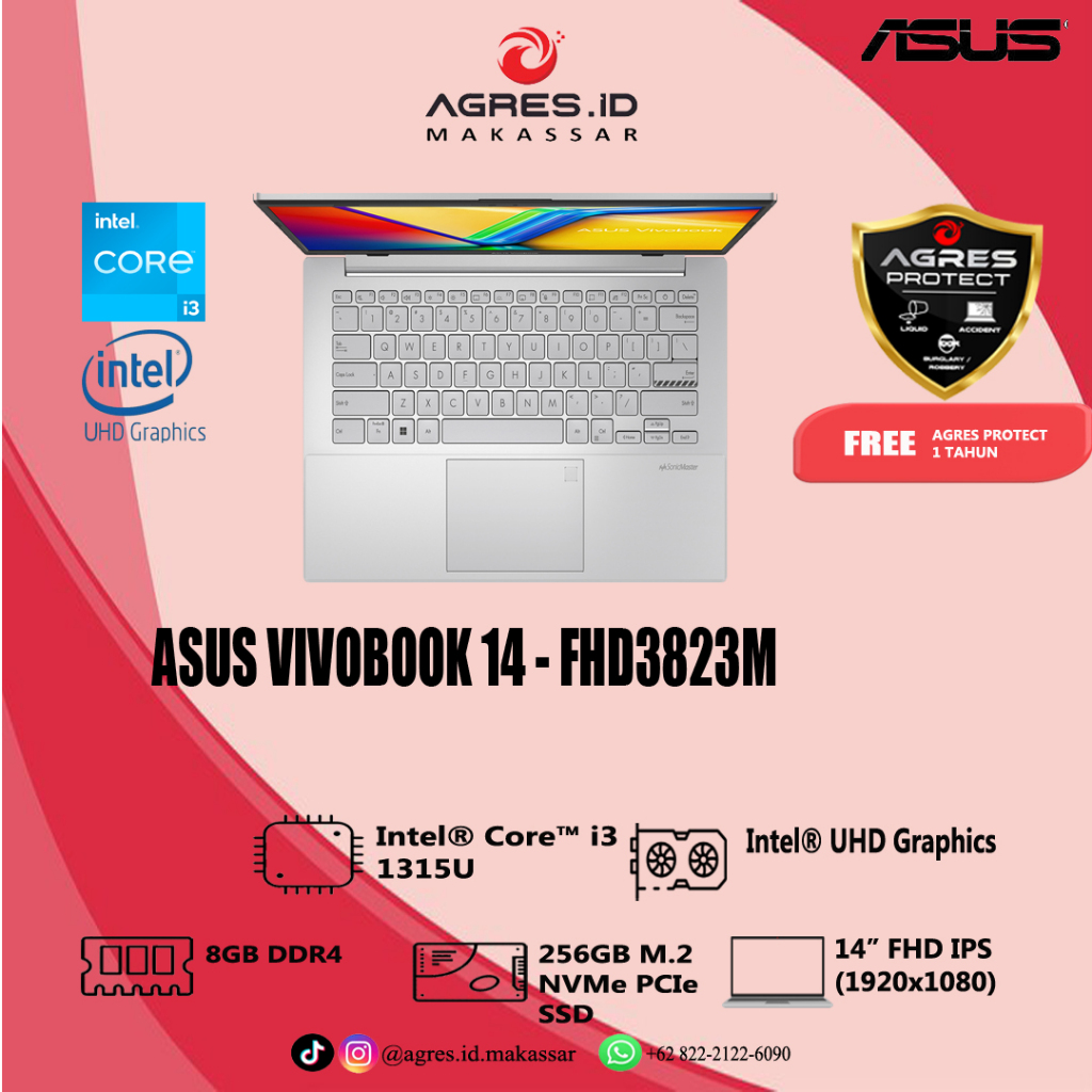Jual Asus Vivobook 14 A1404Va Terlengkap & Harga Terbaru Mei 2026 ...