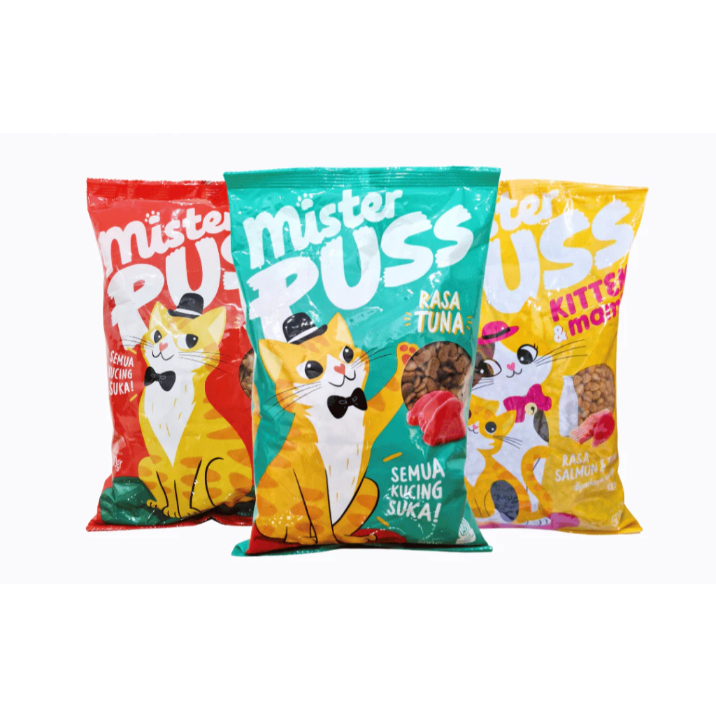 Jual Makanan Kucing MISTER PUSS Freshpack 500gram - Makanan Kucing Mr ...