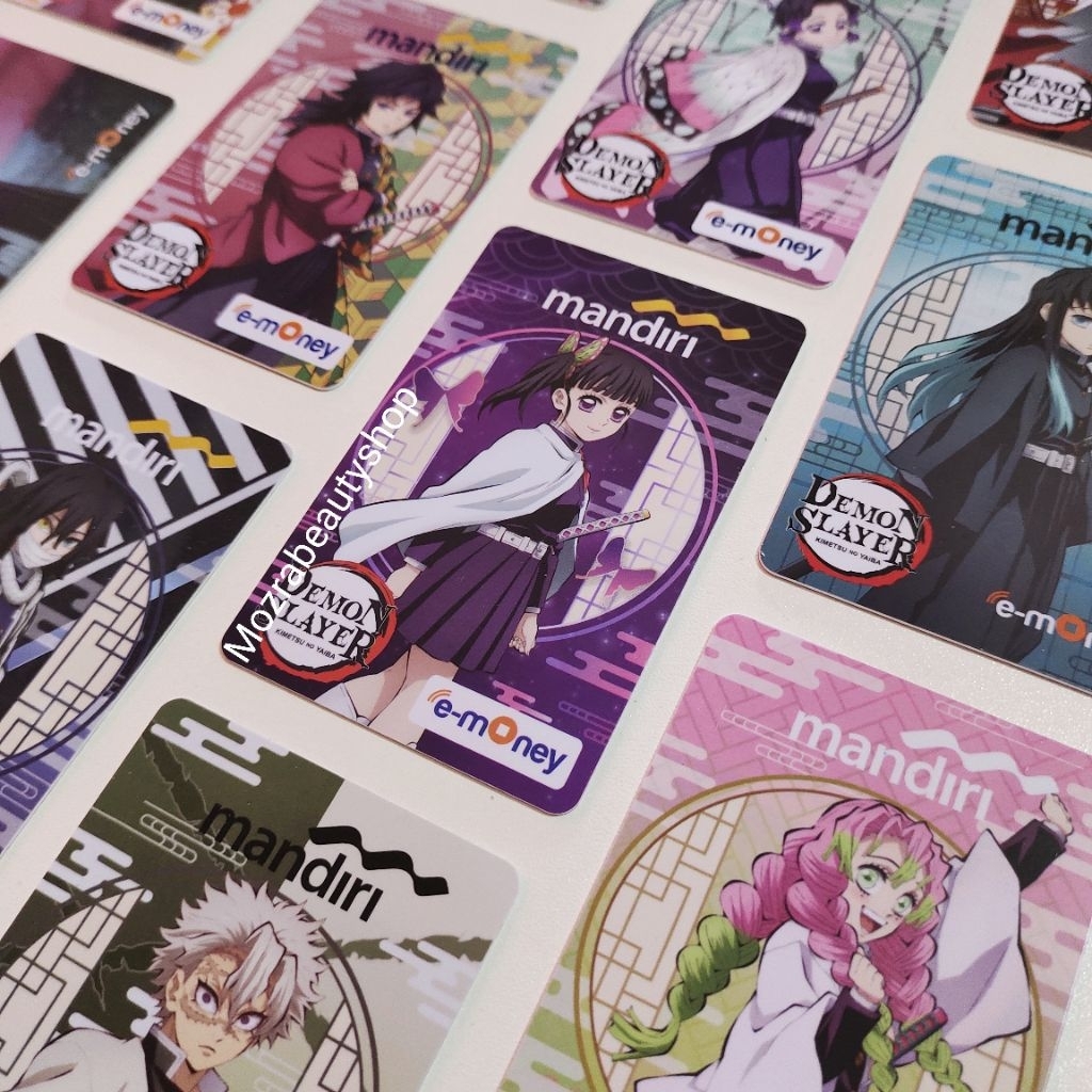 Jual E-money Mandiri X Demon Slayer KNY NEW Limited Edition | Emoney ...