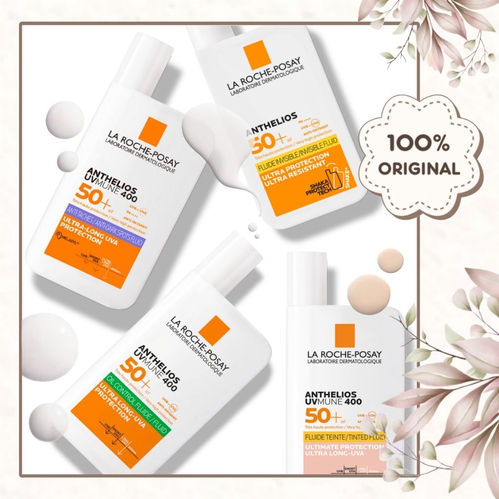 Jual LA ROCHE POSAY Anthelios UVMune 400 Fluid Sunscreen SPF 50+ / PA ...