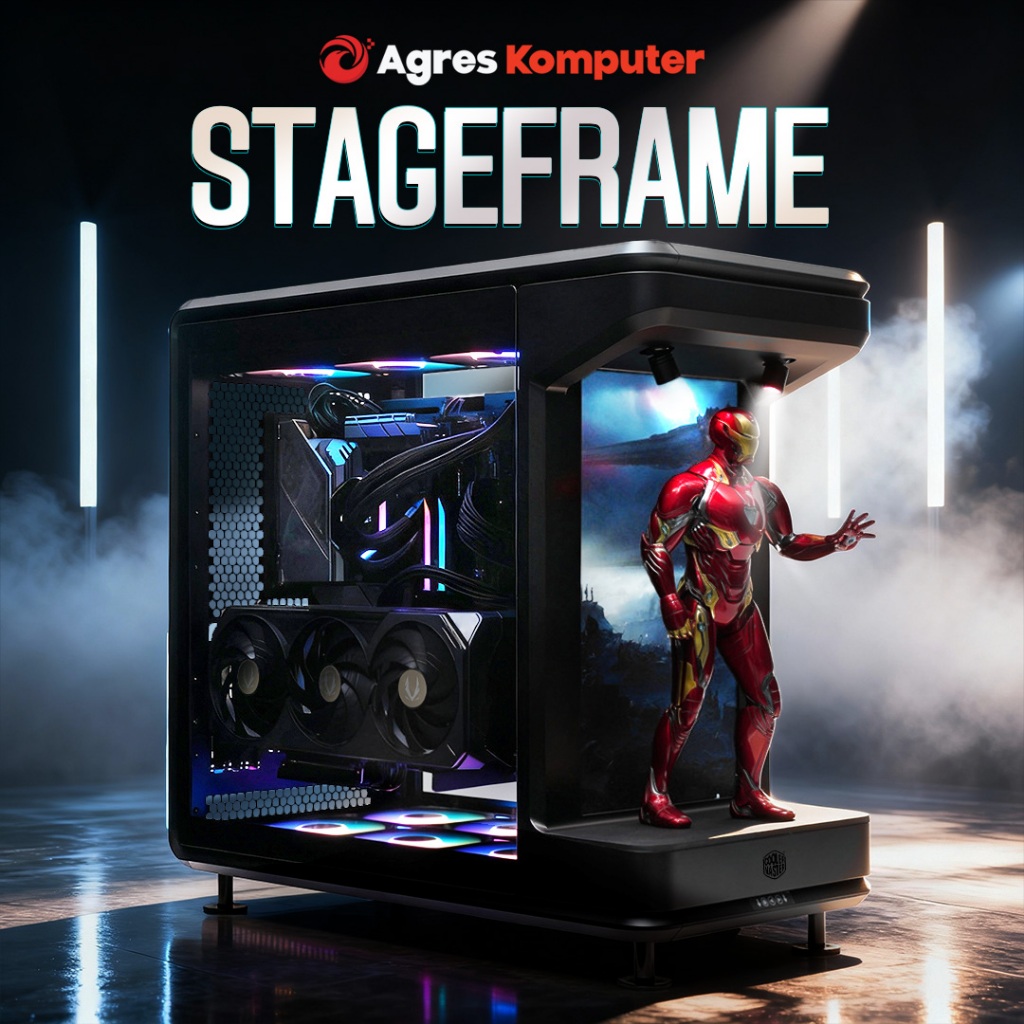 Jual AGRES STAGEFRAME PC AMD RYZEN 9 9950X3D RTX 5070 TI 16G - RAM 64GB ...