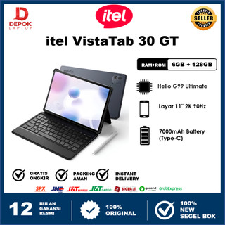 Jual [ Free Keyboard & Stylus Pen ] itel Vista Tab 30 GT 6+128GB Tablet ...