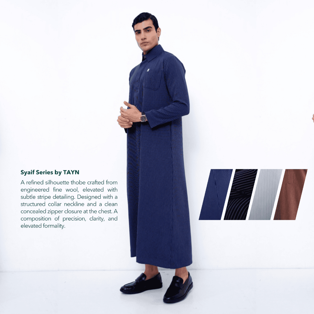 Jual Formal Thobe Juba Gamis Pria Lengan Panjang Berkerah - Syaif ...