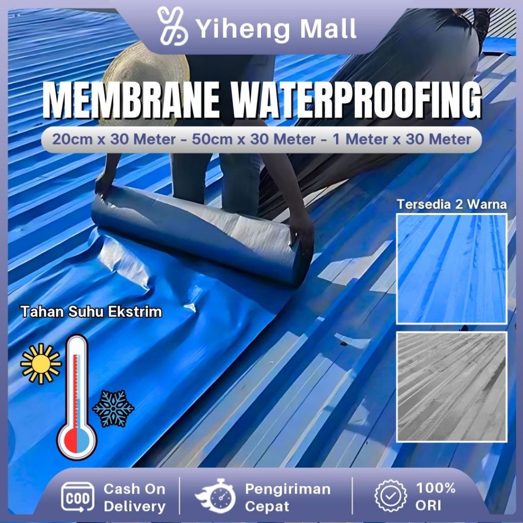 Jual Waterproofing Membrane Premium 5M Waterproof Lakban Bocor Membrane ...