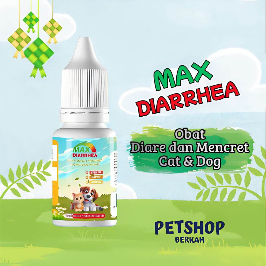 Jual OBAT DIARE KUCING DAN ANJING | MAX DIARRHEA | Shopee Indonesia