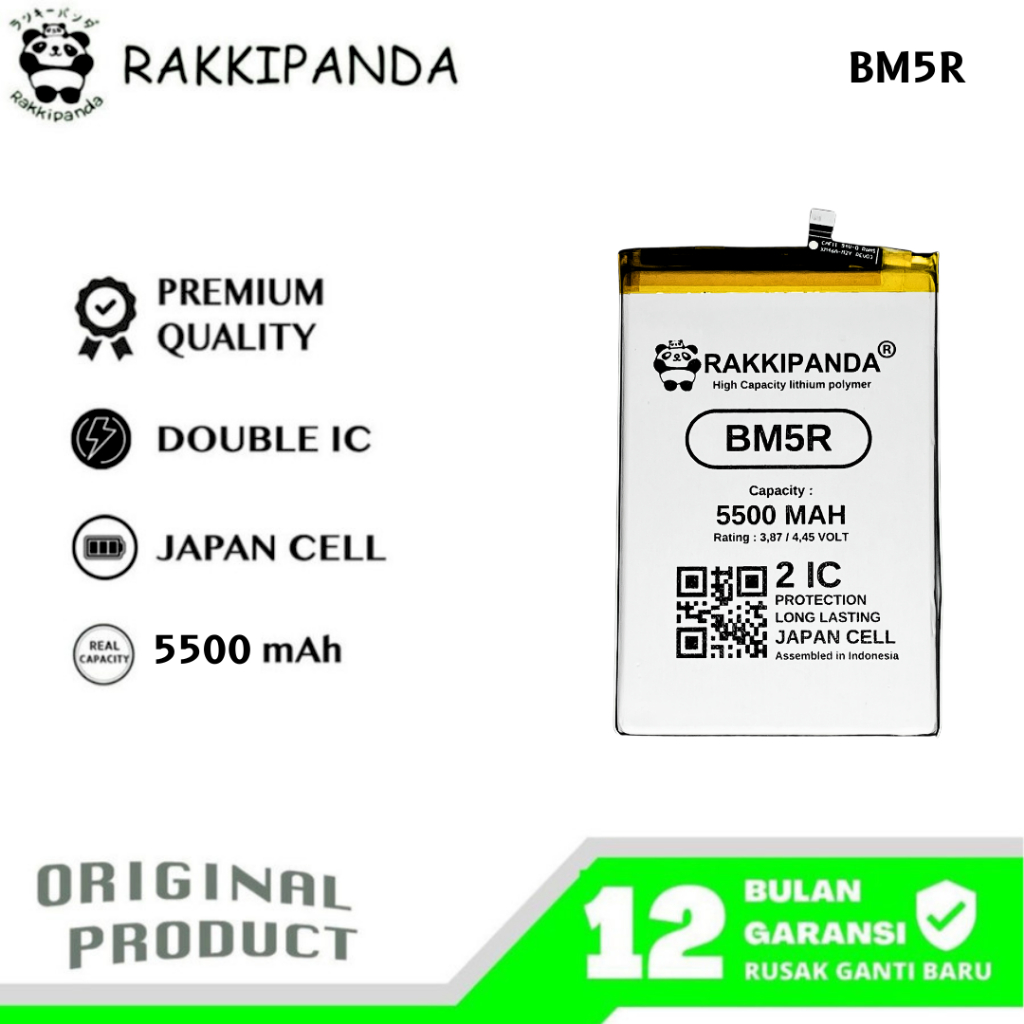 Jual RakkiPanda - BM5R Redmi 12 4G / Redmi 12 5G Batre Batrai Baterai ...