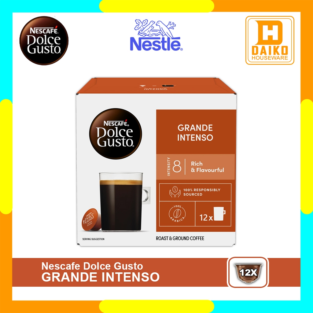 Jual Capsule Nescafe Dolce Gusto Grande Intenso Box - Kopi Kapsul ...