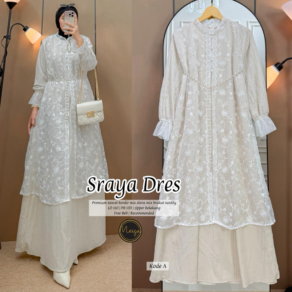 Jual Gamis dress Sraya Seira Niswara Santiya Aisyara Fitriya Yuvika ...