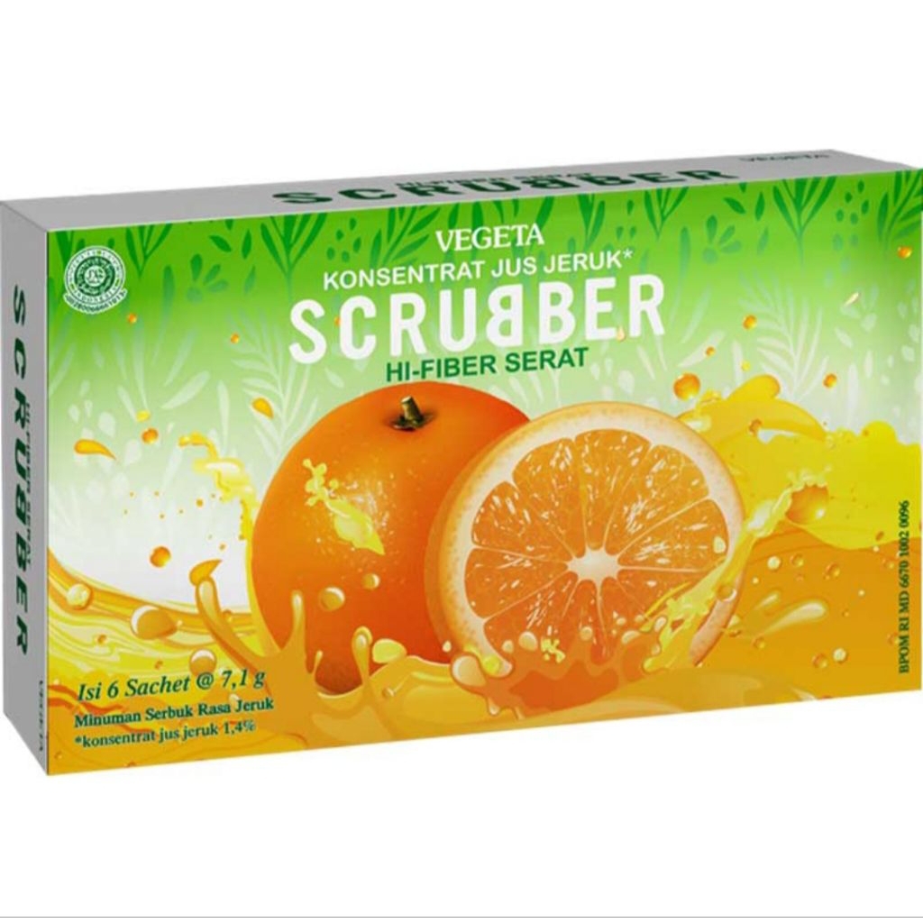 Jual Vegeta Scrubber isi 6 sachet | Shopee Indonesia