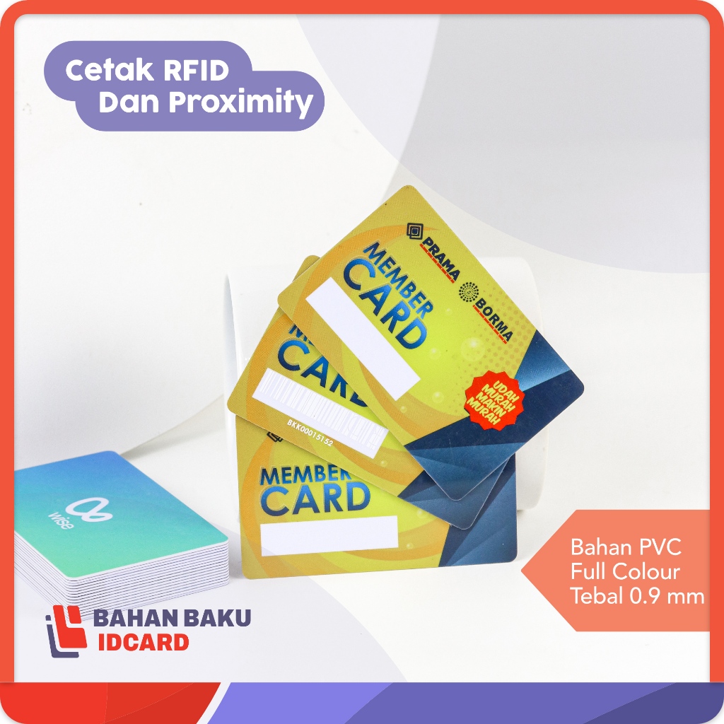 Jual Cetak kartu RFID card 13.56MHz Akses Parkir Smart Card Chip Kotak ...