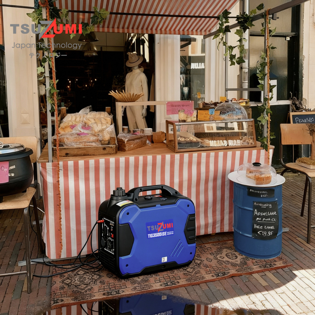 Jual Genset Silent Inverter 3 KVA TIG 3500iSE Tsuzumi Japan Technology ...
