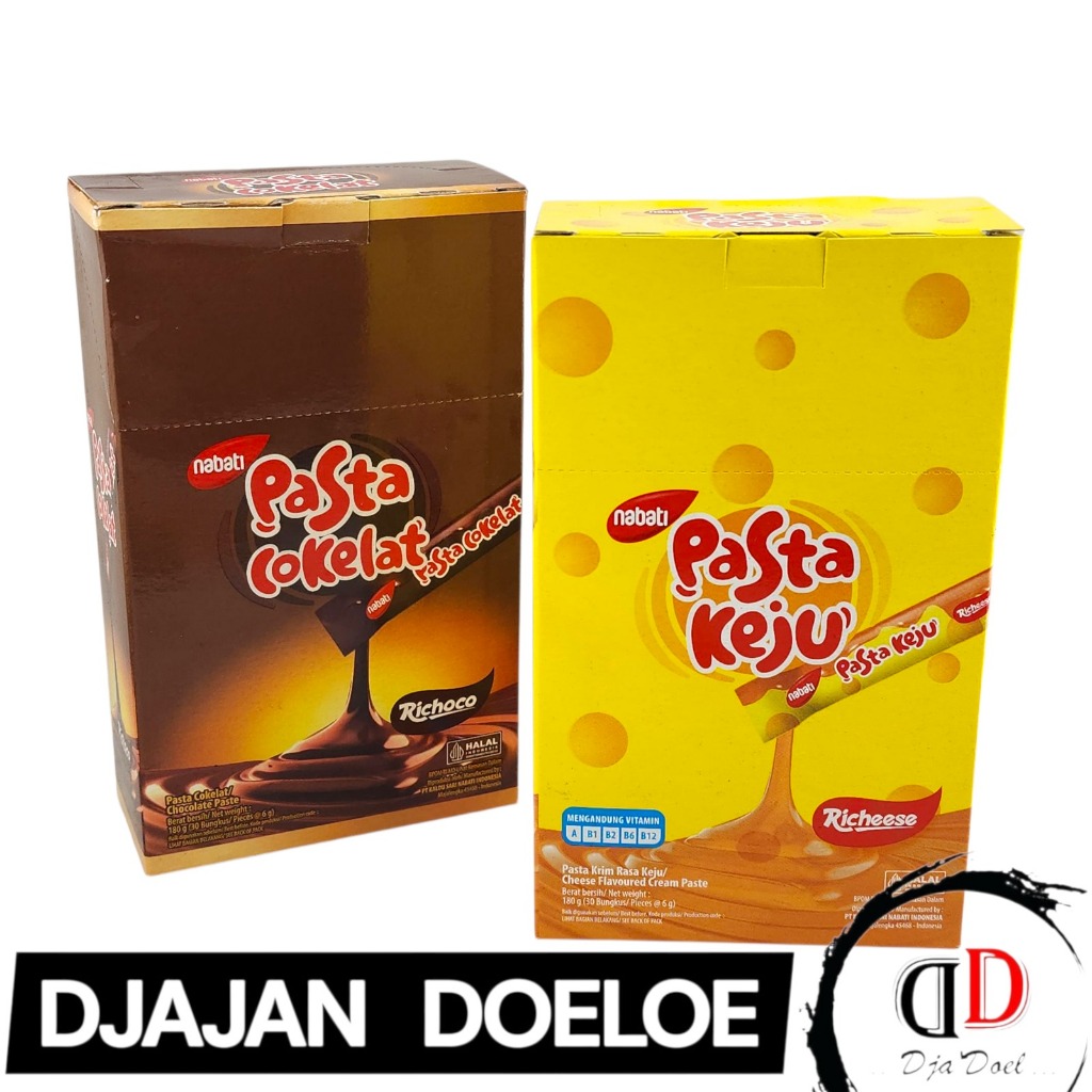 Jual Nabati Pasta Richeese Pasta Keju - Richoco Pasta Cokelat (Netto 30 ...