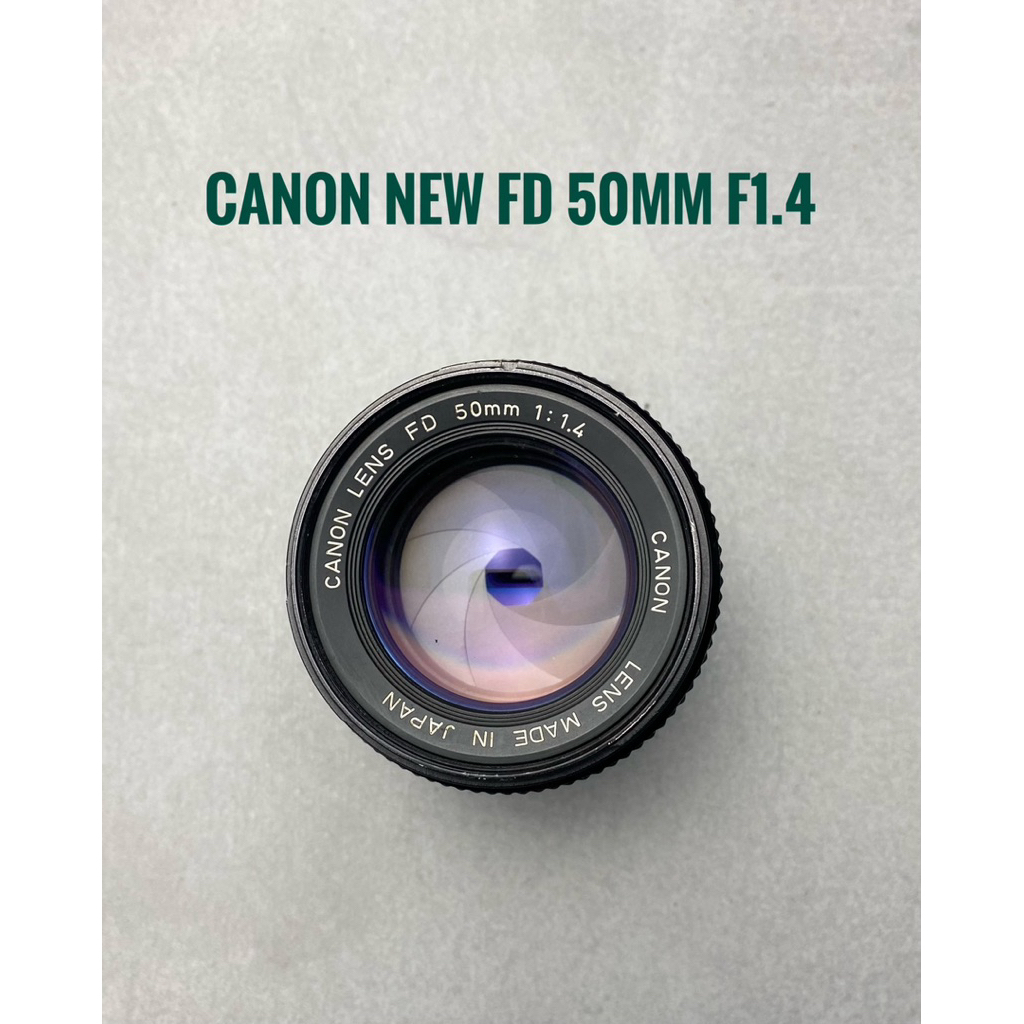 Jual Canon New FD 50mm f1.4 mount FD | Shopee Indonesia