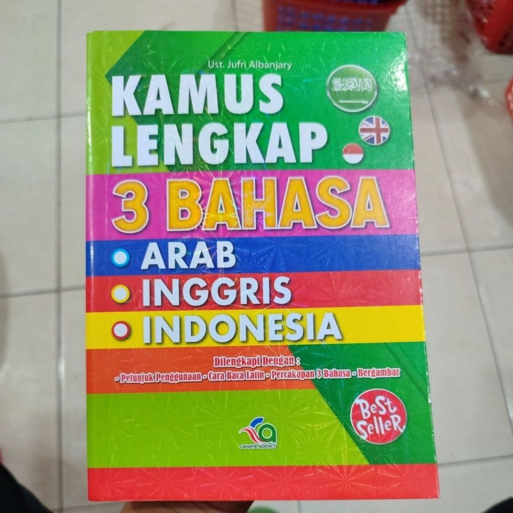 Jual (1pcs) kamus arab indonesia inggris / kamus 3 bahasa | Shopee ...