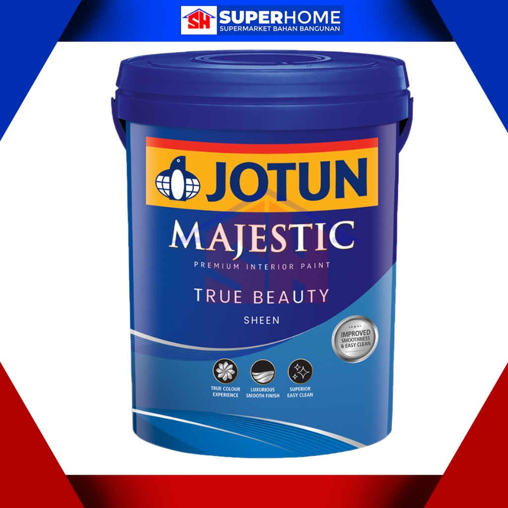 Jual JOTUN Cat Majestic True Beauty Sheen, Cat MTB Sheen Interior ...