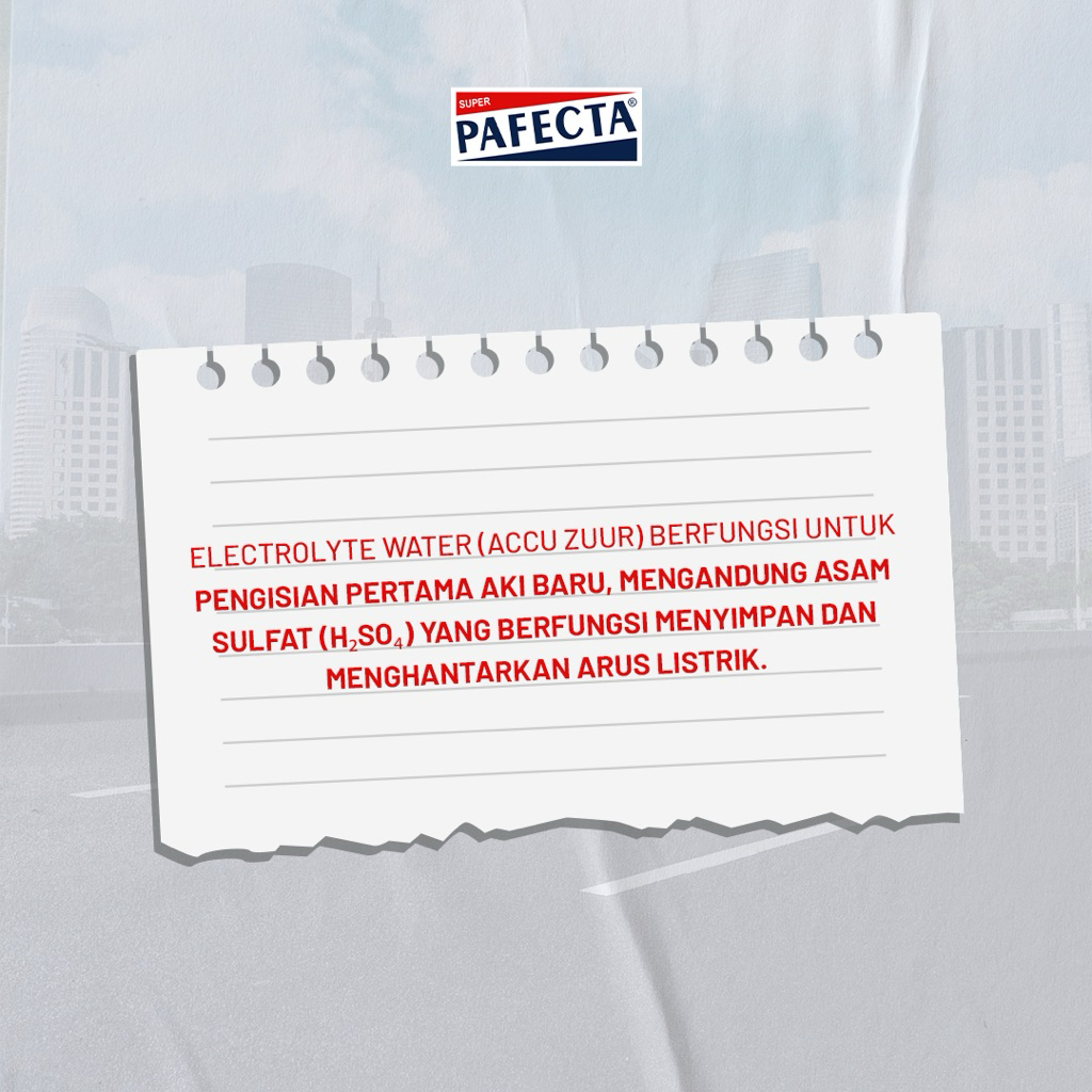 Jual SUPERPAFECTA - ACCU ZUUR / ELECTROLYTE WATER | Shopee Indonesia