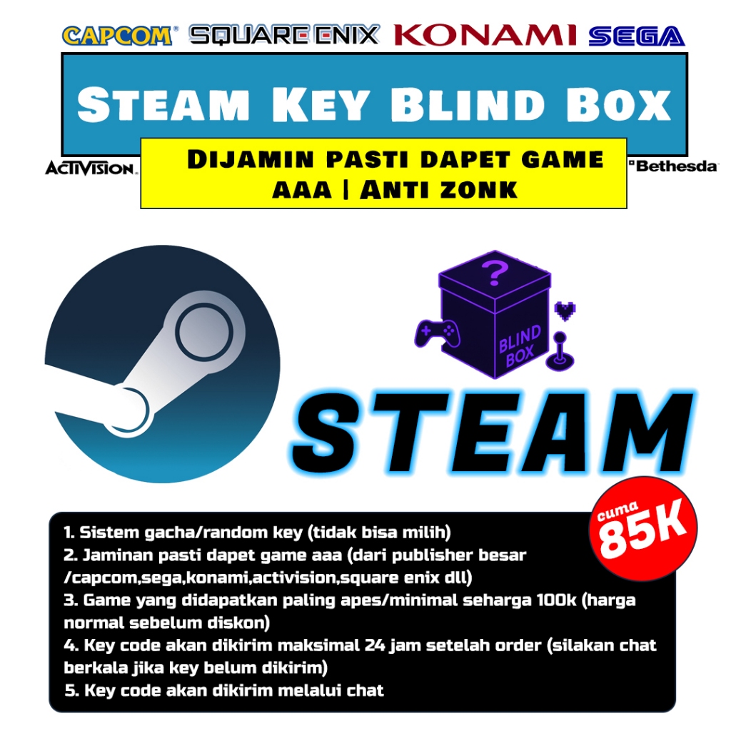 Jual Blind Box Game Triple A - Game PC Laptop SteamDeck Consol Handheld ...