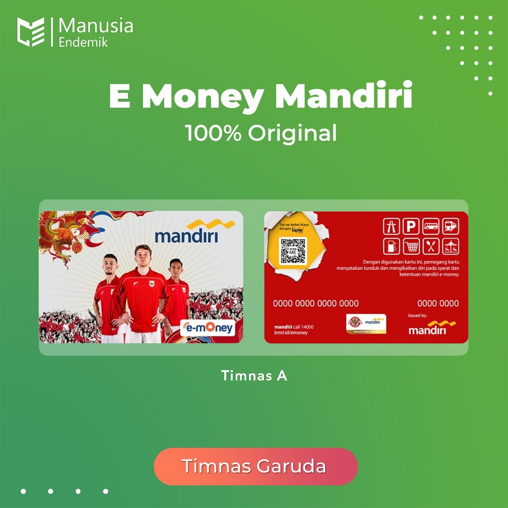 Jual Emoney Mandiri | E Money | E Toll | Livin | Flazz | Tap Cash ...