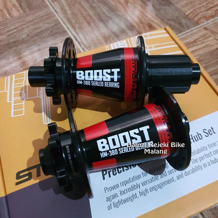 Jual Hub-freehub depan-belakang Strummer HM-380 TA BOOST 32H - Thru ...