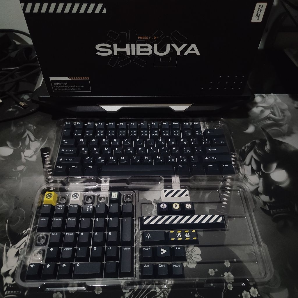 Jual PPBT SHIBUYA PBT Dye Sub Keycap Set Japanese Root by Press Play ...