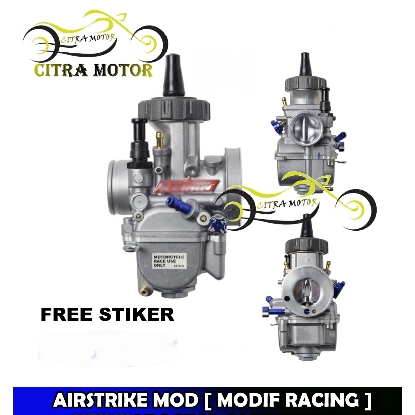 Jual KARBURATOR AIRSTRIKE MODIF RACING MOD PWK 24 26 28 30 32 34 ...