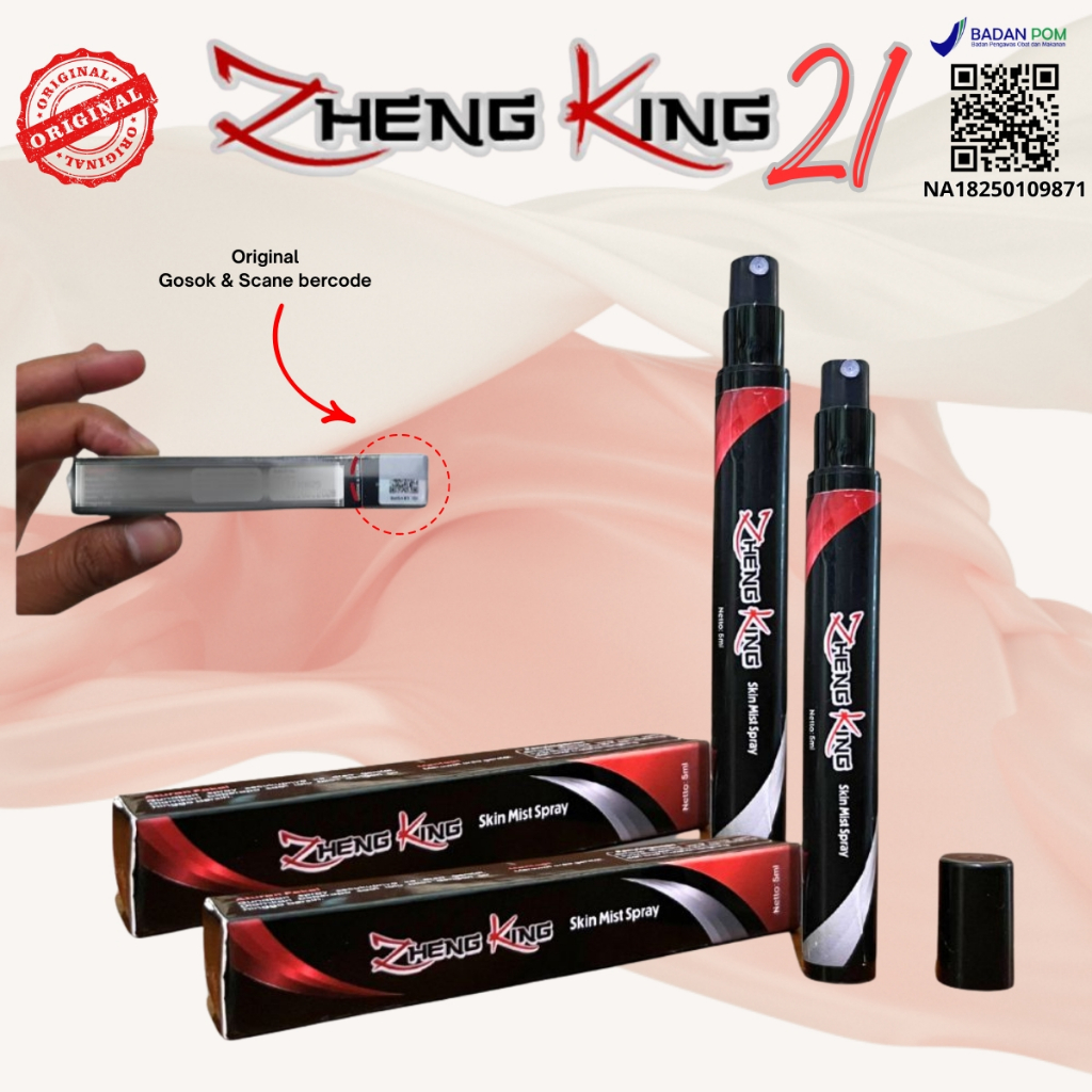 Jual Paket hemat (2 botol) ZHENG KING Skin Mist Spray Original 100% ...