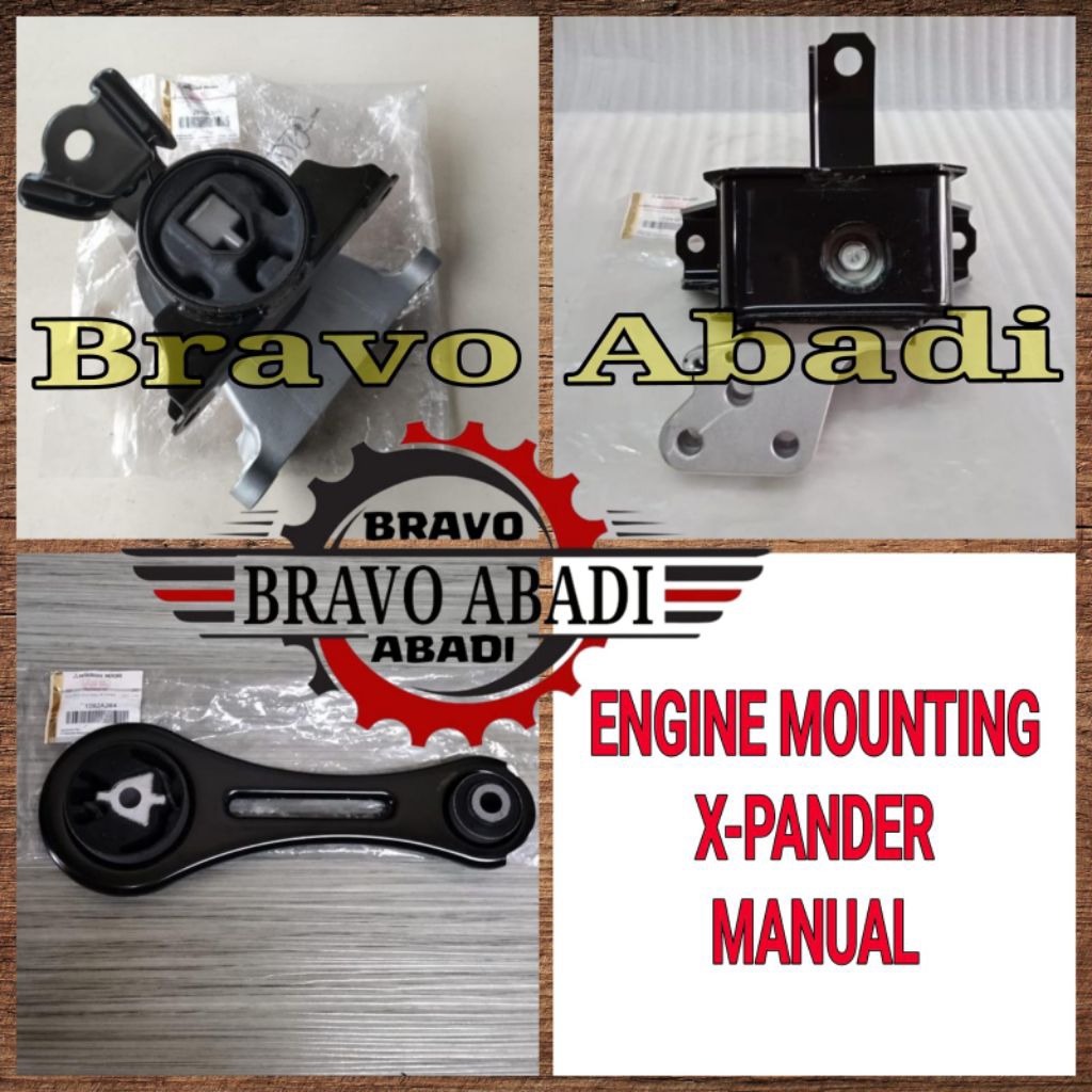 Jual Engine Mounting Xpander Manual 1-Set 2017-Up | Shopee Indonesia