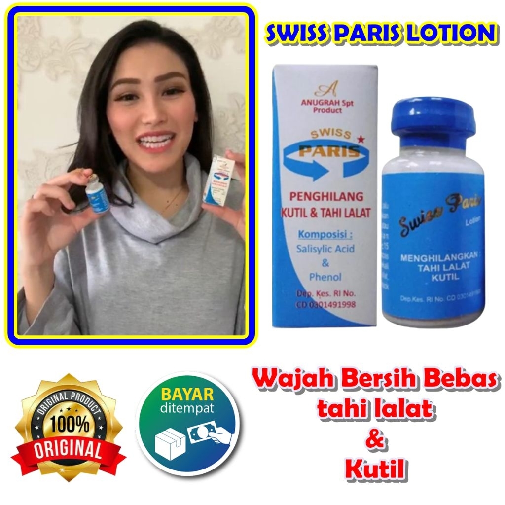Jual SWISS PARIS LOTION ASLI ORIGINAL 100% | Shopee Indonesia