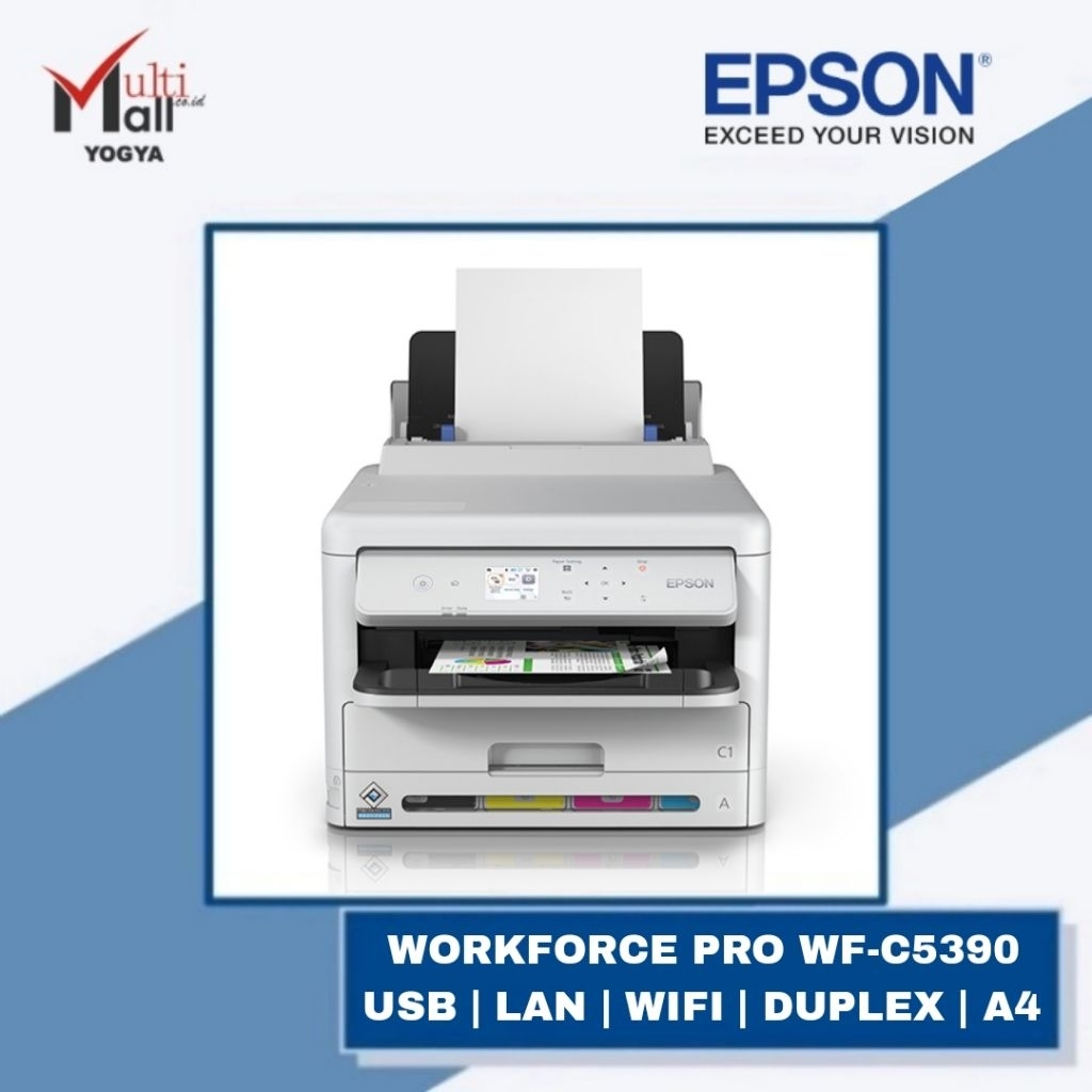 Jual Epson Printer WorkForce Pro WF-C5390 A4 Duplex Printing WF C5390 ...