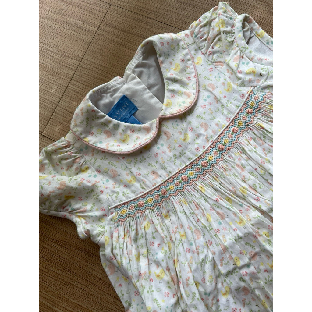 Jual Anavini Smocked Dress Handmade Size 24M atau 2Y | Shopee Indonesia
