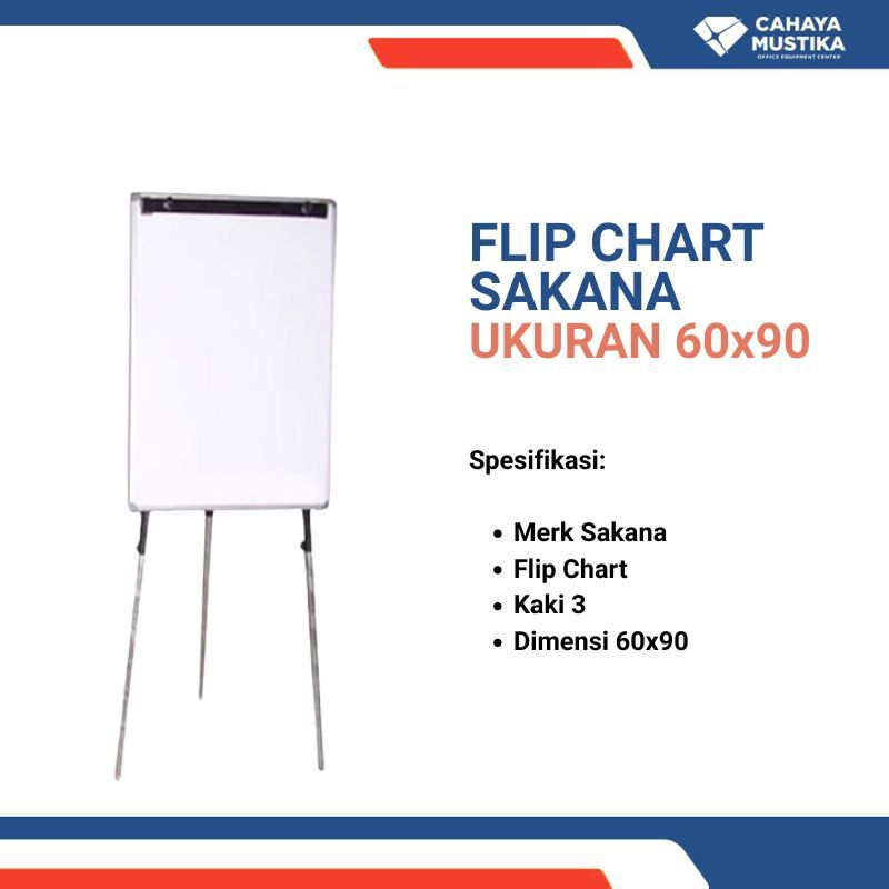 Jual Jual Flip Chart Sakana Uk 60x90 Kaki Tiga - Harga Flip Chart Di ...
