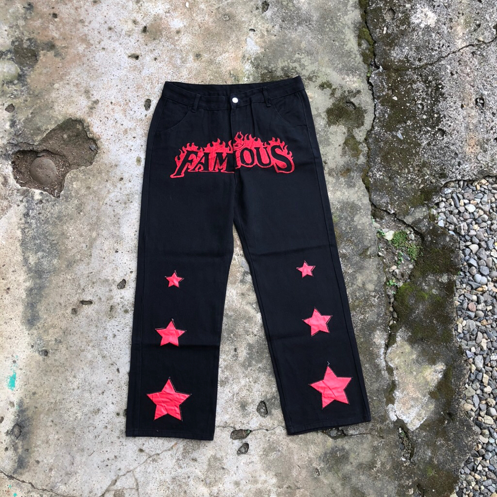 Jual unknow brand denim pants ( second/bekas ) | Shopee Indonesia