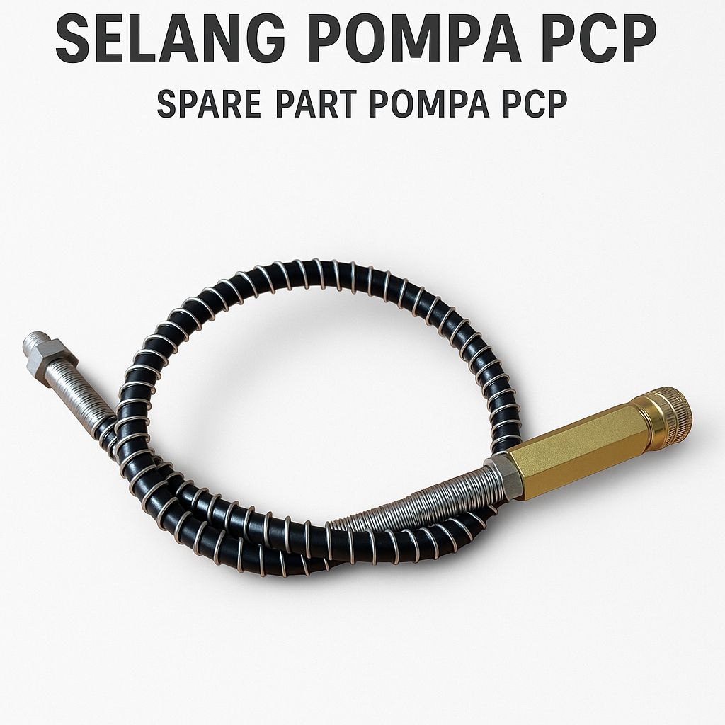 Jual Selang Pompa PCP Tekanan Tinggi + Kupler Betina 1/2 TSM - Selang ...