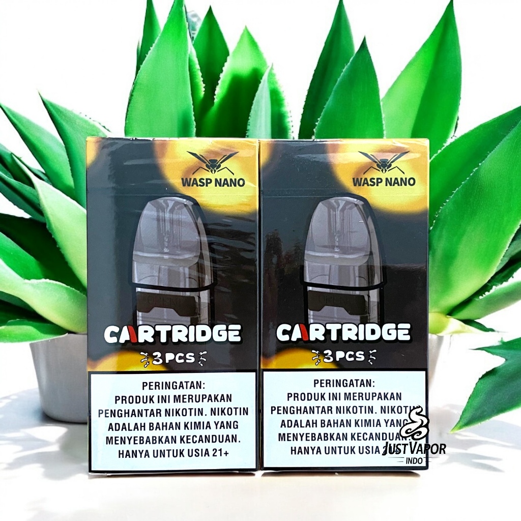 Jual Cartridge Wasp Nano Pod Replacement 2ML 0.6 Ohm / 0.8 Ohm ...