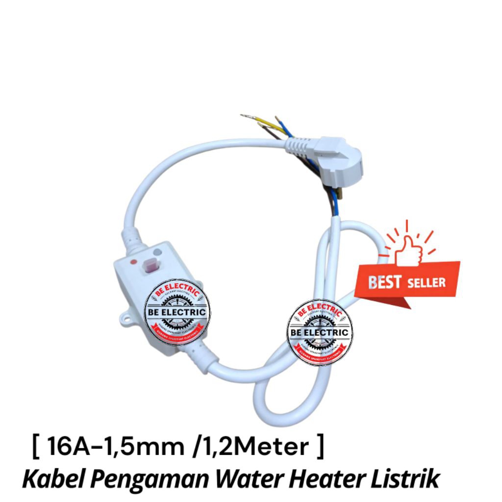 Jual ELCB Kabel 16a Water Heater/ Pompa air - Pemutus Arus otomatis ...