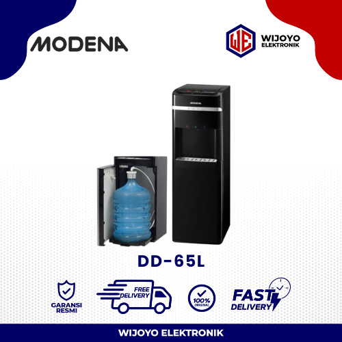 Jual Modena Water Dispenser DD 65 L Hitam Garansi Resmi / DD 1314 BABK ...