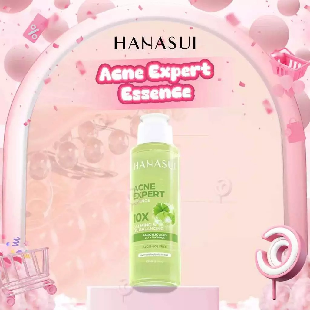 Jual HANASUI - ACNE EXPERT ESSENCE ( 105 ml ) - Toner Wajah 10x Calming ...