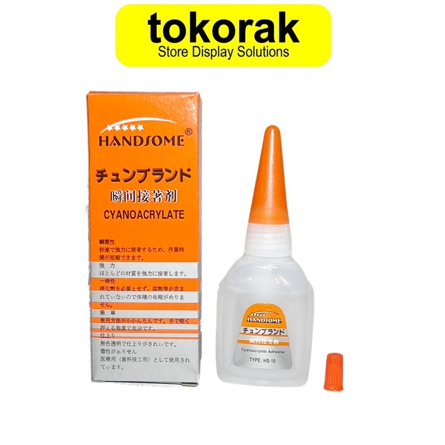 Jual HANDSOME LEM TETES HS 10 HANDSOME LEM POWER GLUE HS10 LEM INSTANT ...